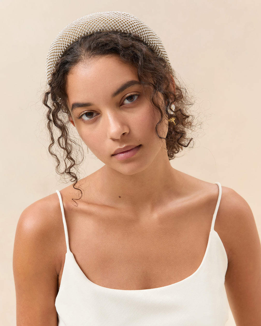 Bellamy Gold Diamanté Headband | Hair Accessories | Accessories