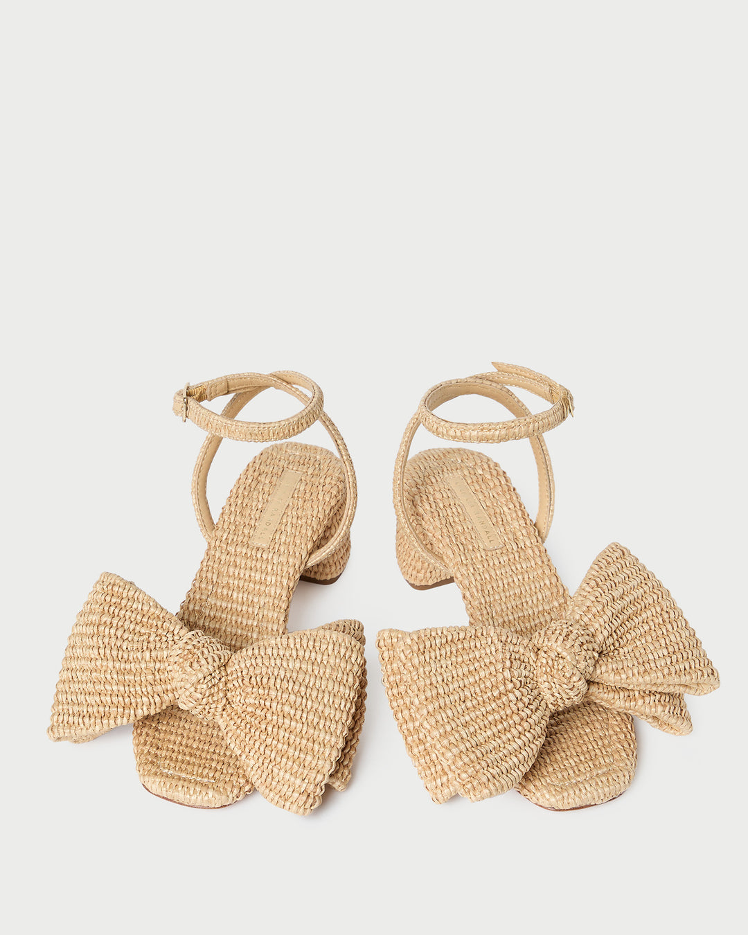 Carmen Natural Bow Sandal | Heeled Sandals | Footwear