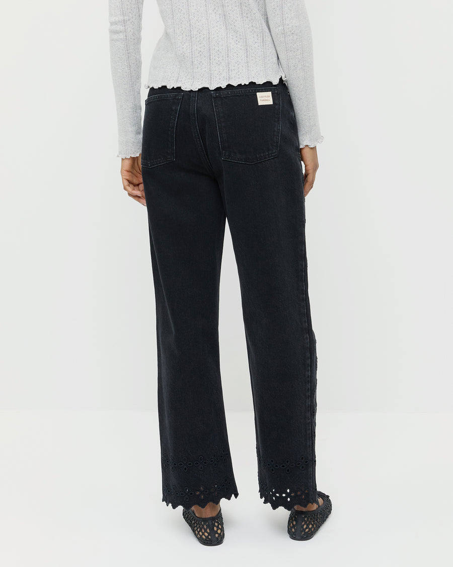 Demi Embroidered Pant | Bottoms | Apparel