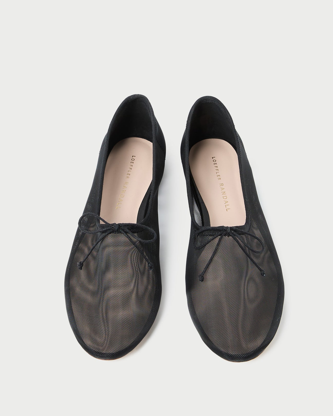 Landon Black Mesh Ballet Flat l Flats l Footwear