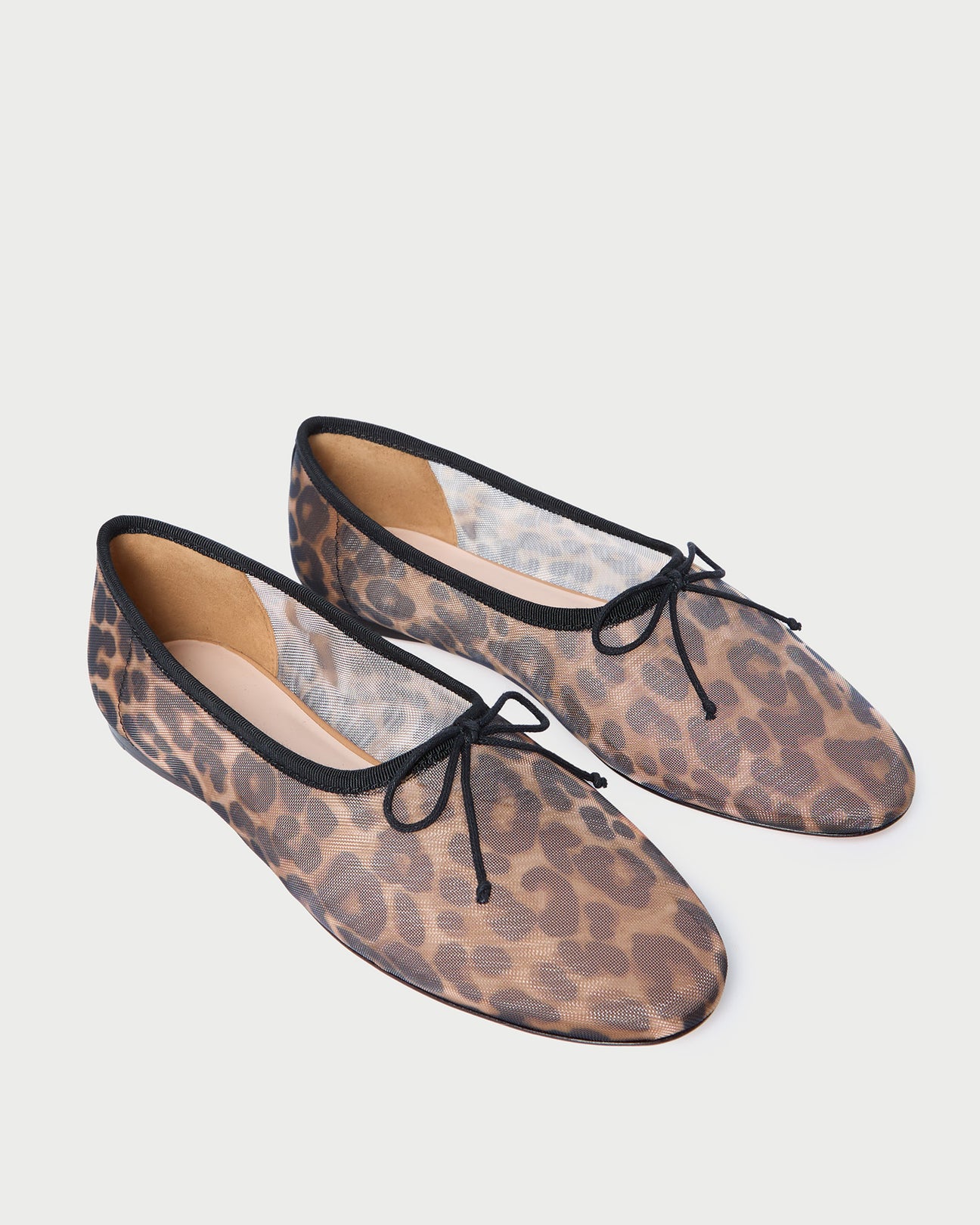 Landon Leopard Mesh Ballet Flat | Flats | Footwear