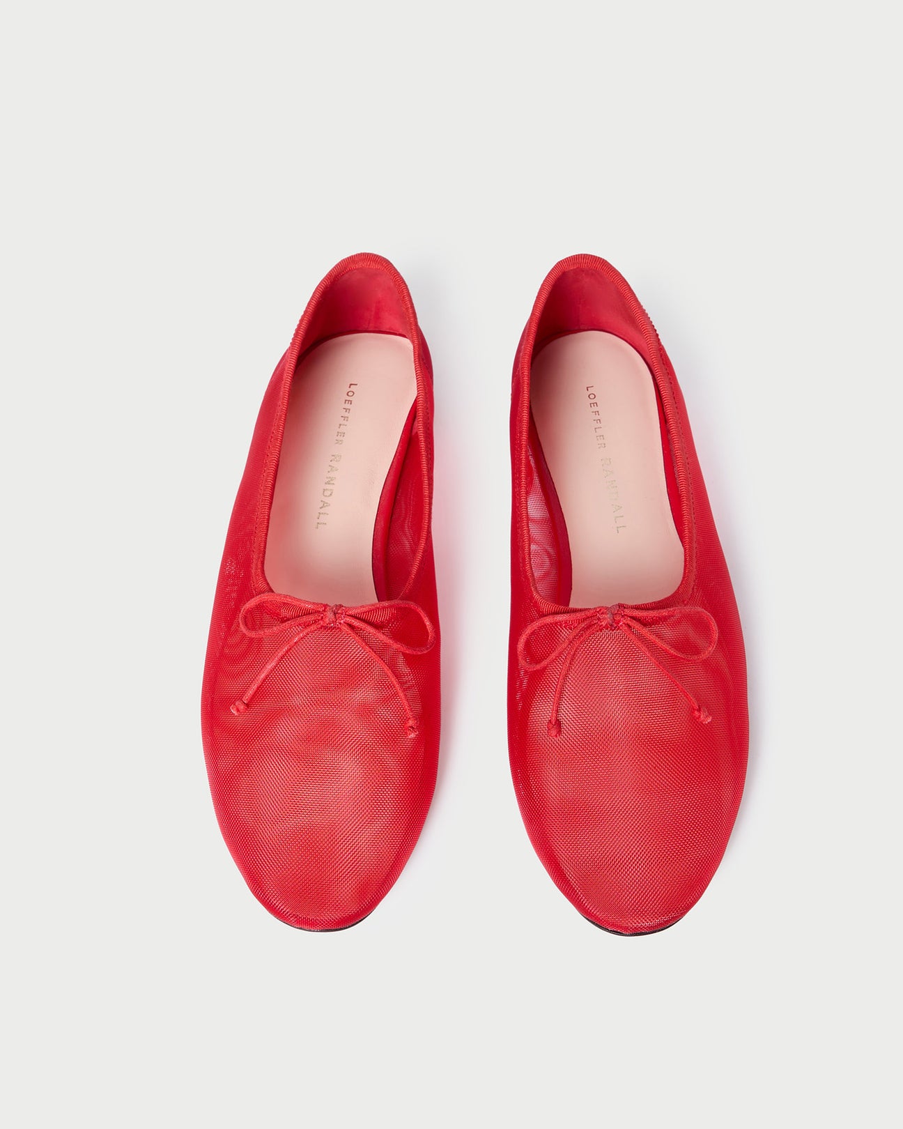 Landon Mesh Red Ballet Flat | Flats | Footwear
