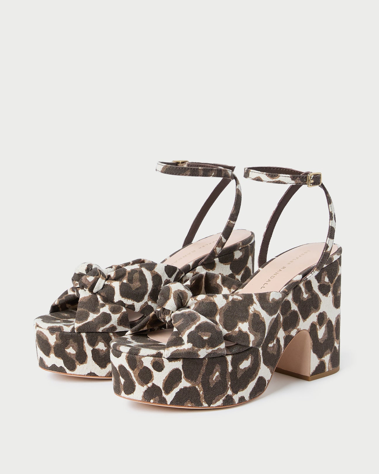Liza Leopard Platform Sandal | Heeled Sandals | Footwear