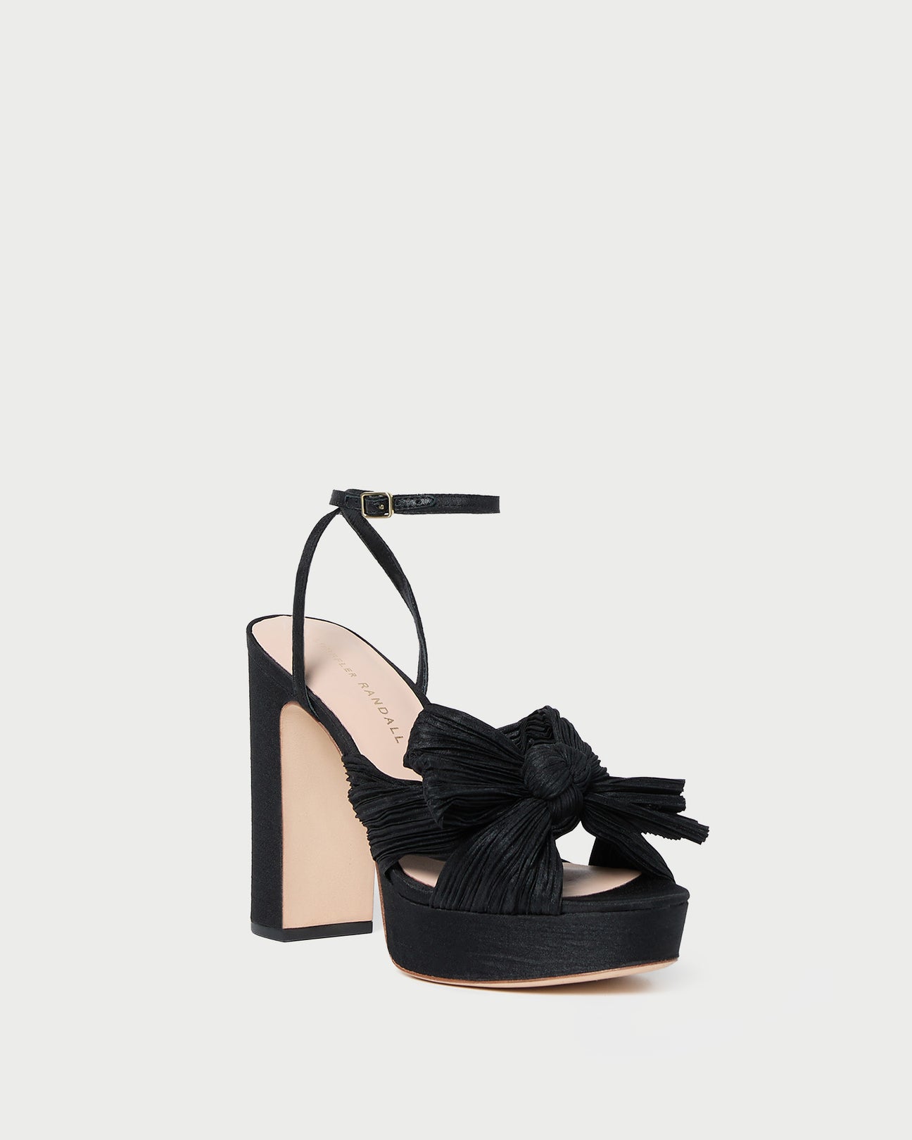 Natalia Pearl Platform Bow Heel | Heeled Sandals | Footwear