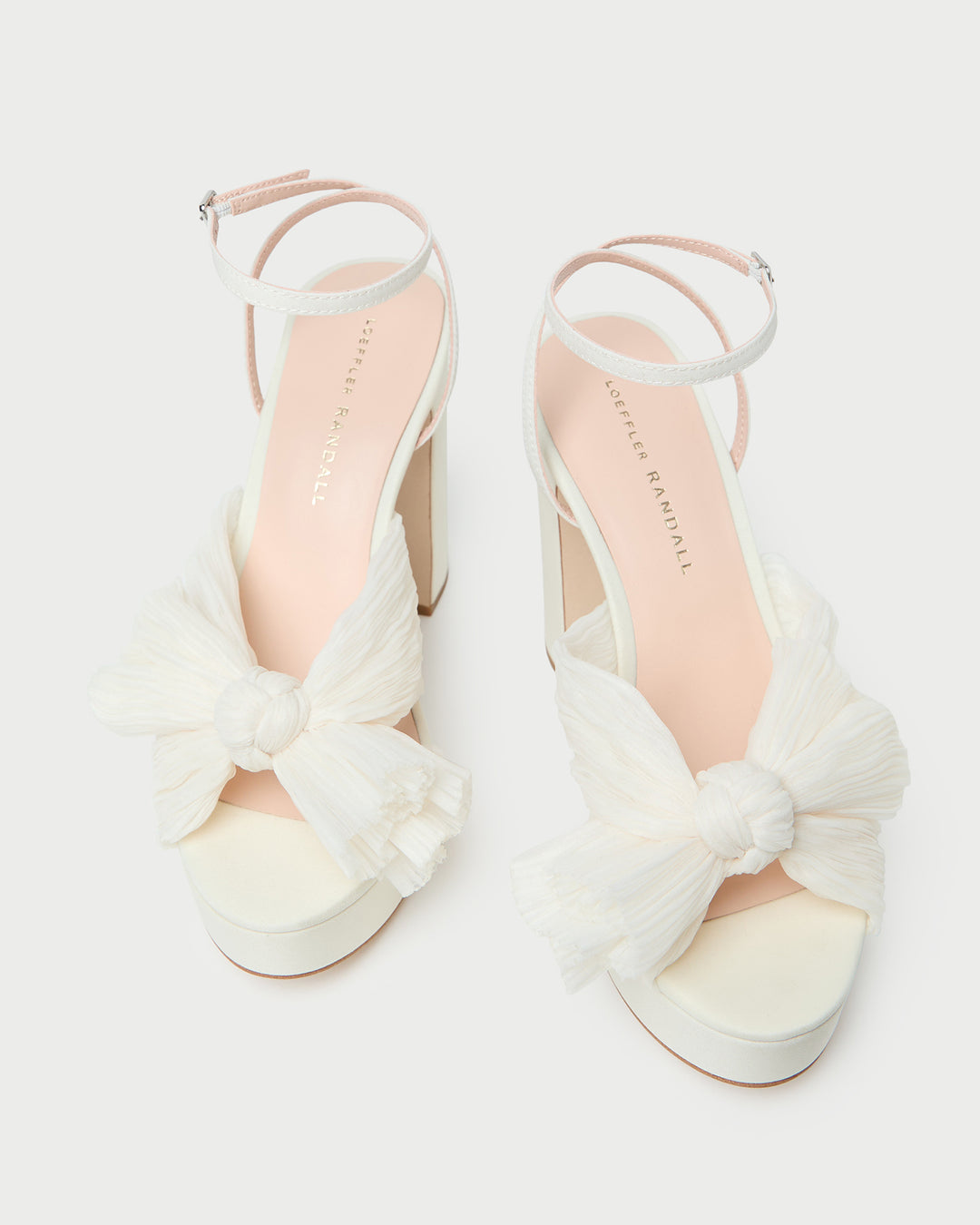 Natalia Pearl Platform Bow Heel | Heeled Sandals | Footwear