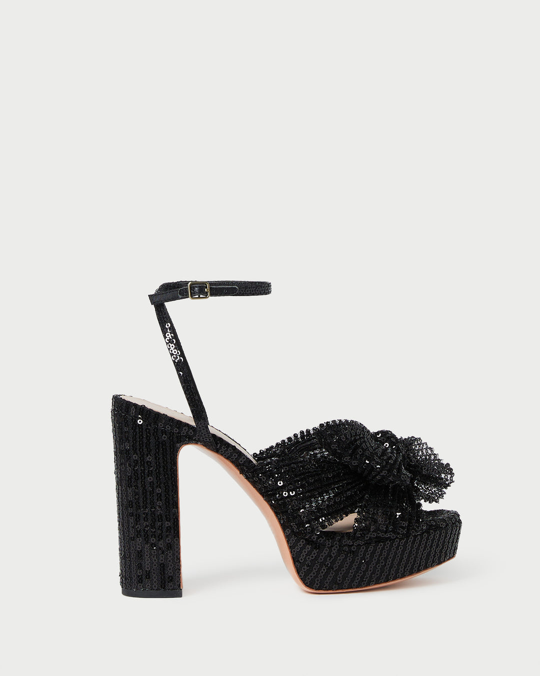 Natalia Pearl Platform Bow Heel | Heeled Sandals | Footwear