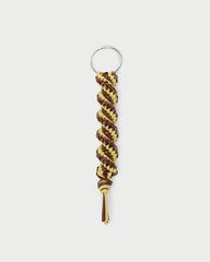Twisted Yellow/Brown Keychain | Keychains | Accessories